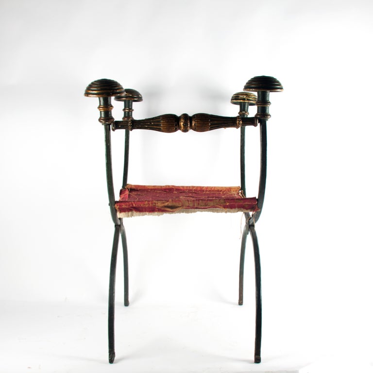 17th Century Curule Chair For Sale at 1stDibs | curule chair for sale ...