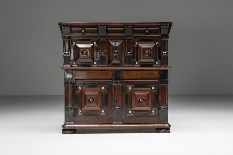 17th Century Dutch Antique Cabinet, Highboard, The Netherlands ...