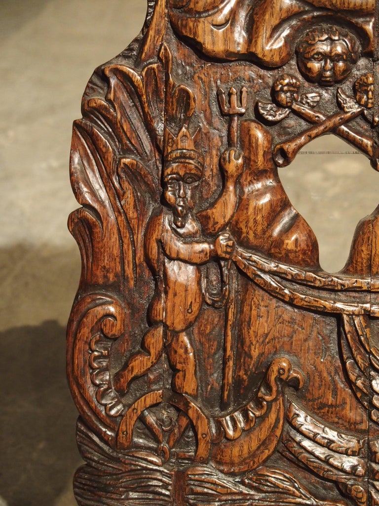 17th Century Dutch Golden Age Carving of the Swan Knight at 1stDibs