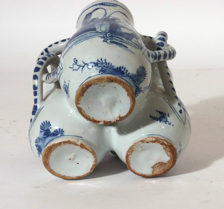 17th Century English Delftware Fuddling Cup at 1stDibs