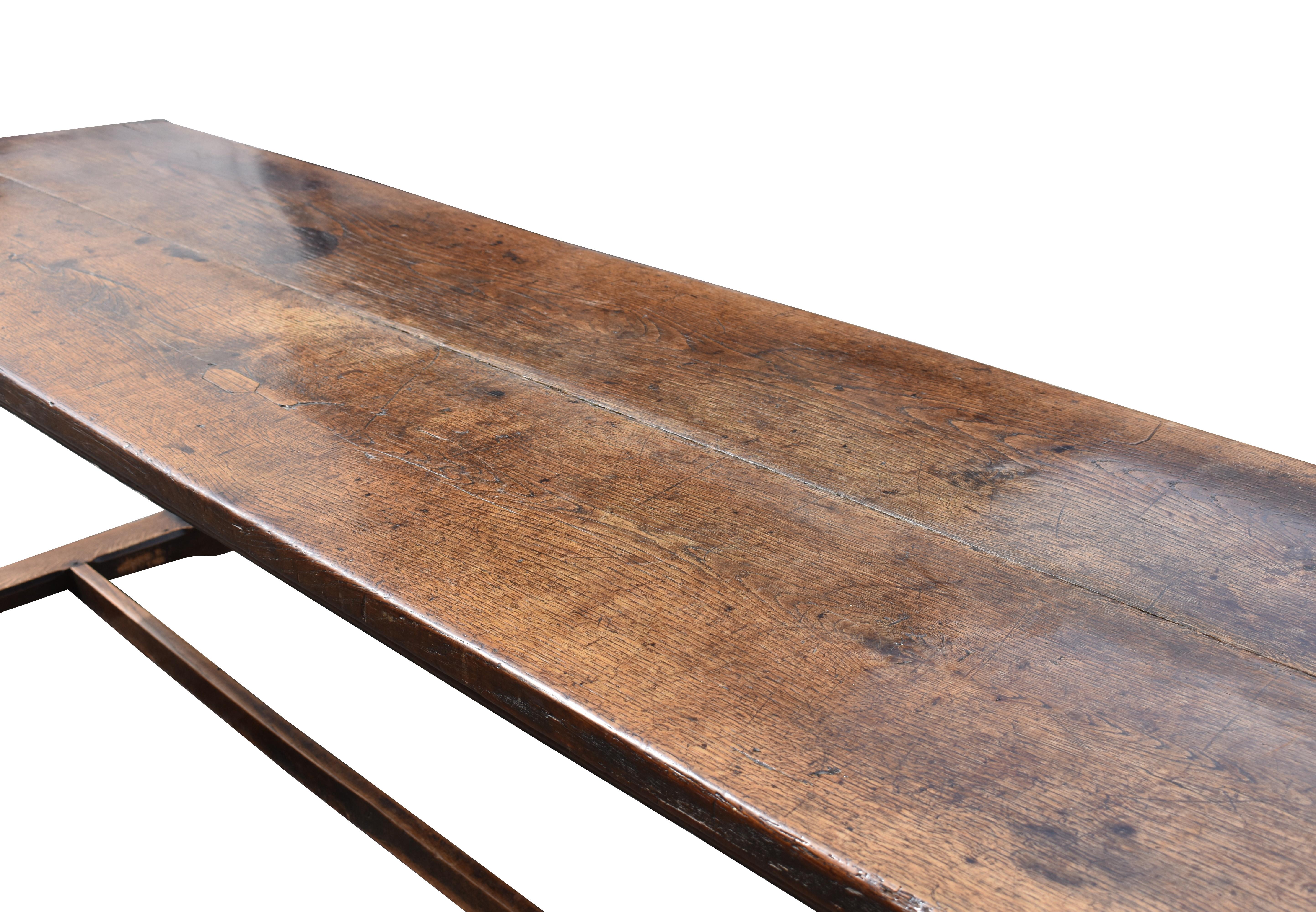 17th Century English Solid Oak Refectory Table at 1stDibs | 17th table