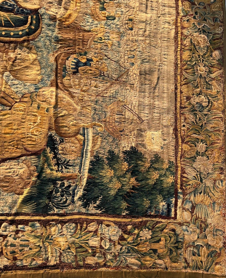 17th Century Flemish Baroque Historical Tapestry For Sale at 1stDibs ...