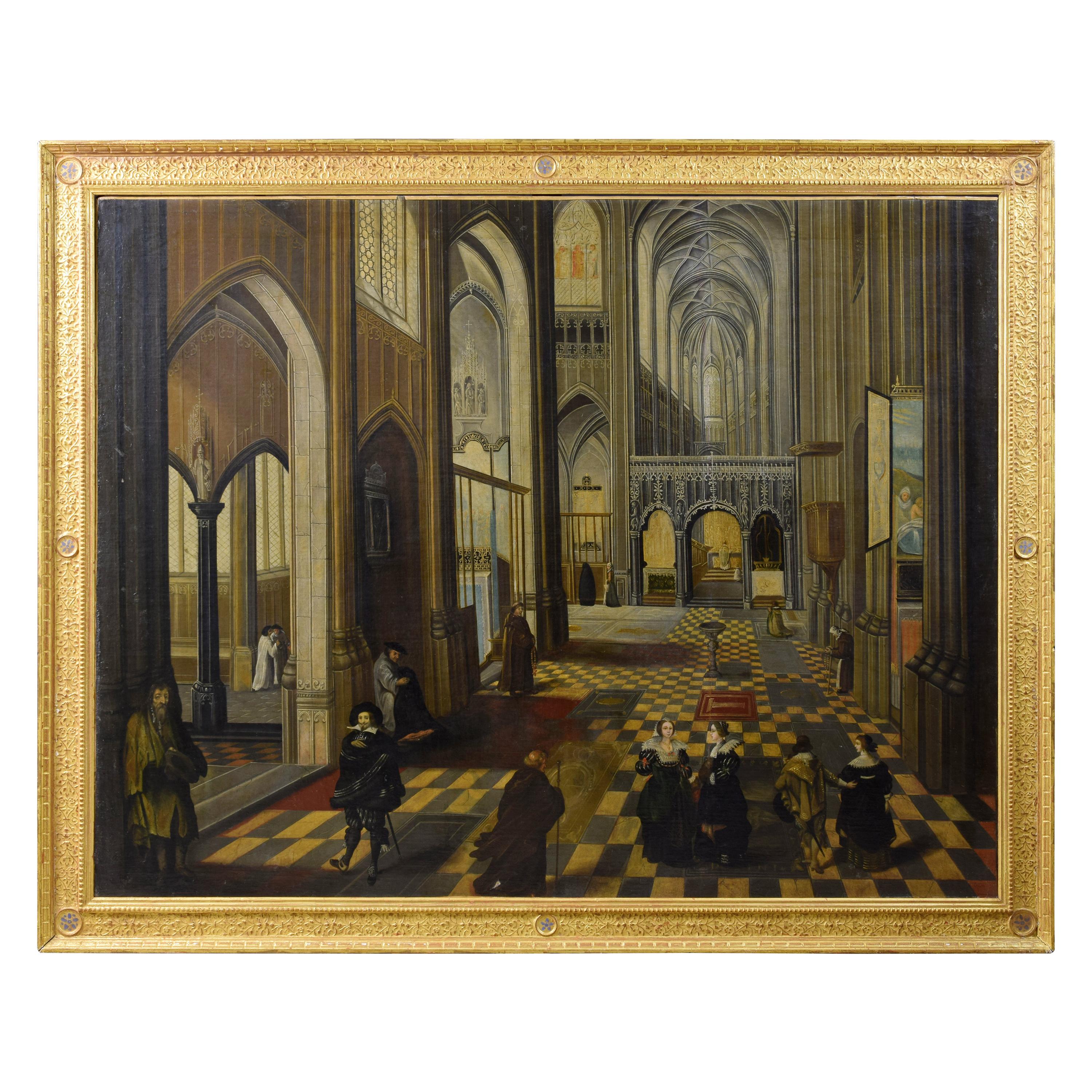 17th Century Flemish Painting (Antwerp School) For Sale at 1stDibs