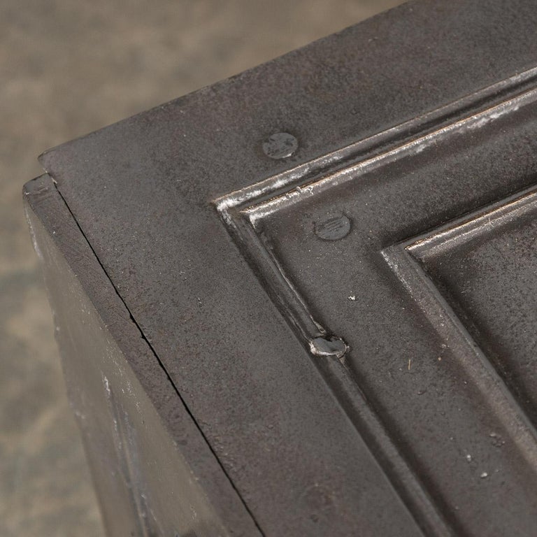 17th Century French Cast Iron Bound Strong Box, c.1690 For Sale at 1stDibs