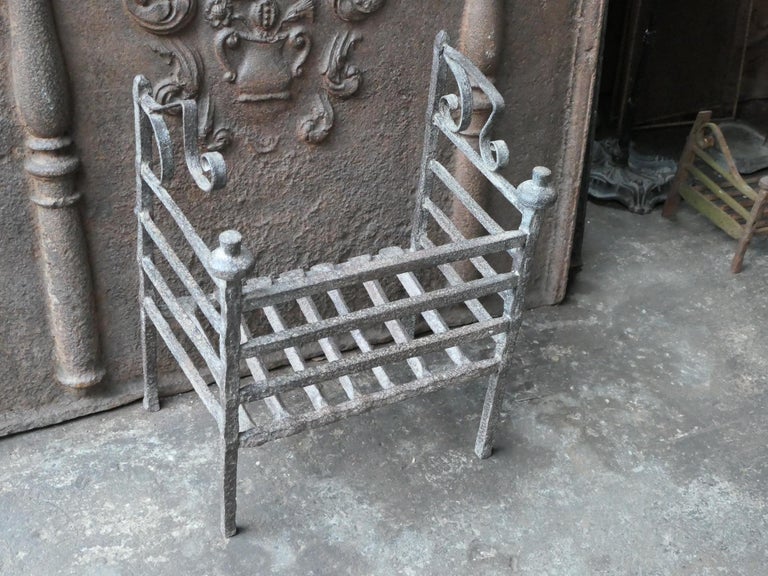 17th Century French Gothic Fire Grate For Sale at 1stDibs