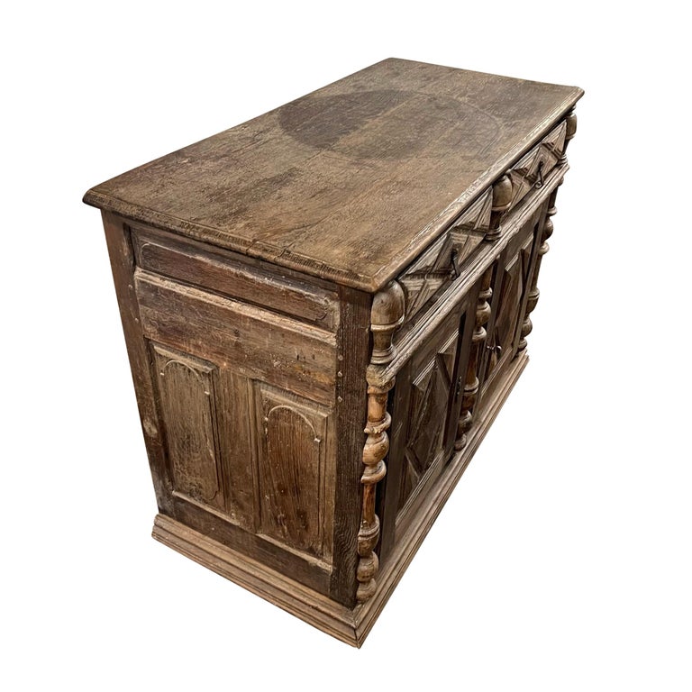 17th Century French Louis XIII Chest For Sale at 1stDibs