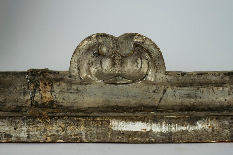 17th Century French Renaissance Silver and Gold Giltwood Mirror For ...