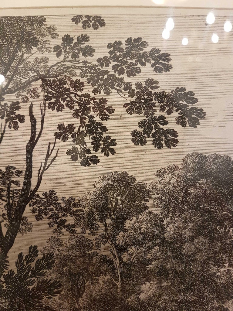 17th Century Gabriel Perelle "Landscape" Etching, France, circa 1660 ...