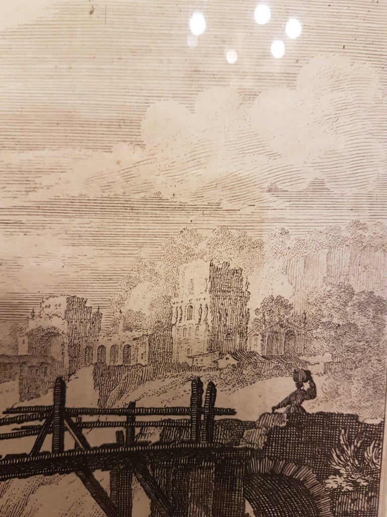 17th Century Gabriel Perelle "Landscape" Etching, France, circa 1660 ...