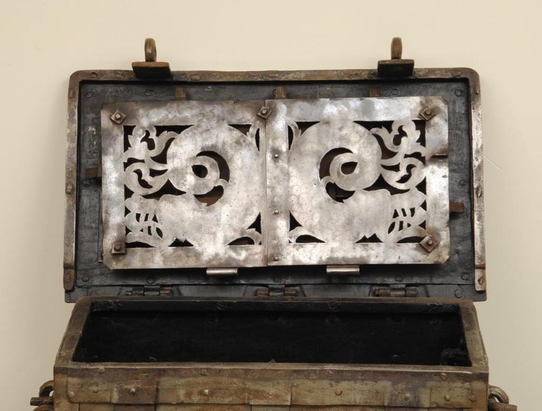 17th Century German Steel Strong Box at 1stDibs | steel strongbox