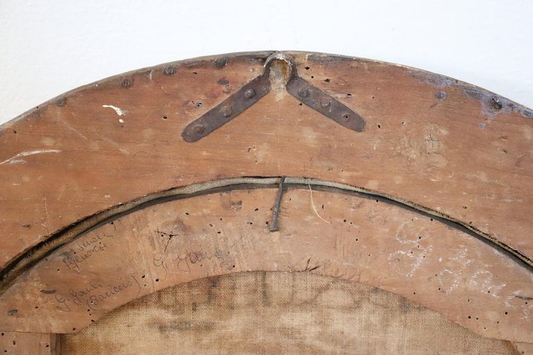 17th Century Italian Antique Oil Painting on Canvas Portrait of Pope ...