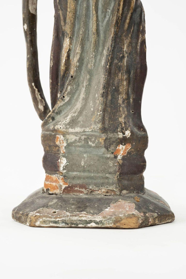17th Century Italian Archangel Michael Santo For Sale at 1stDibs