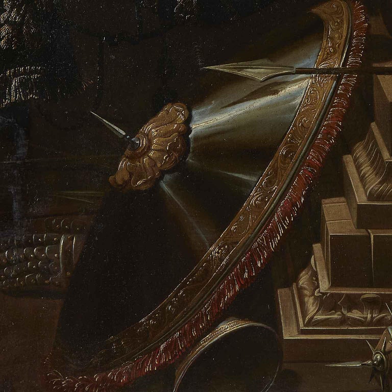 17th Century Italian Pair of Old Master Roman Still Life by Antonio ...