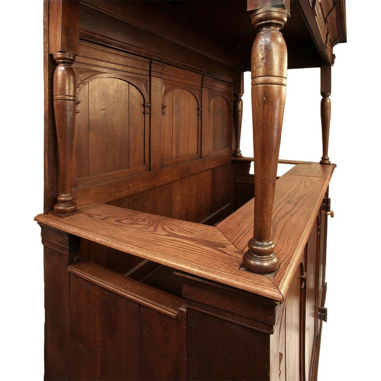 17th Century Large Dutch Private Pew Currently Converted into a Bar For ...