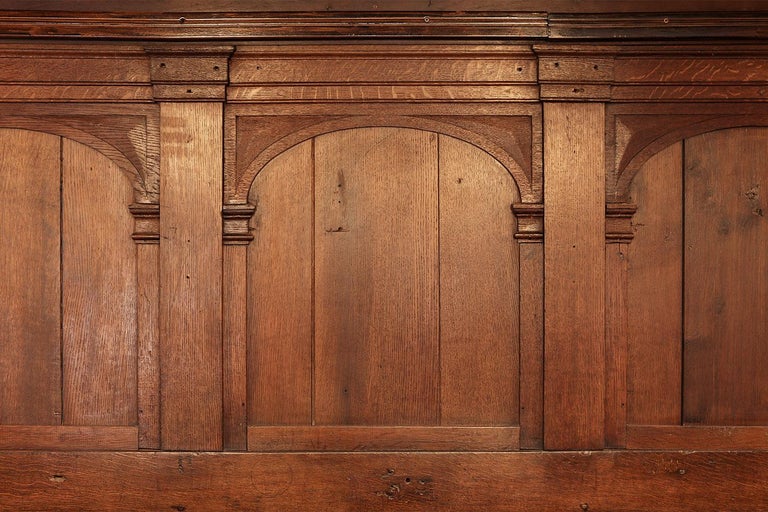 17th Century Large Dutch Private Pew Currently Converted into a Bar For ...