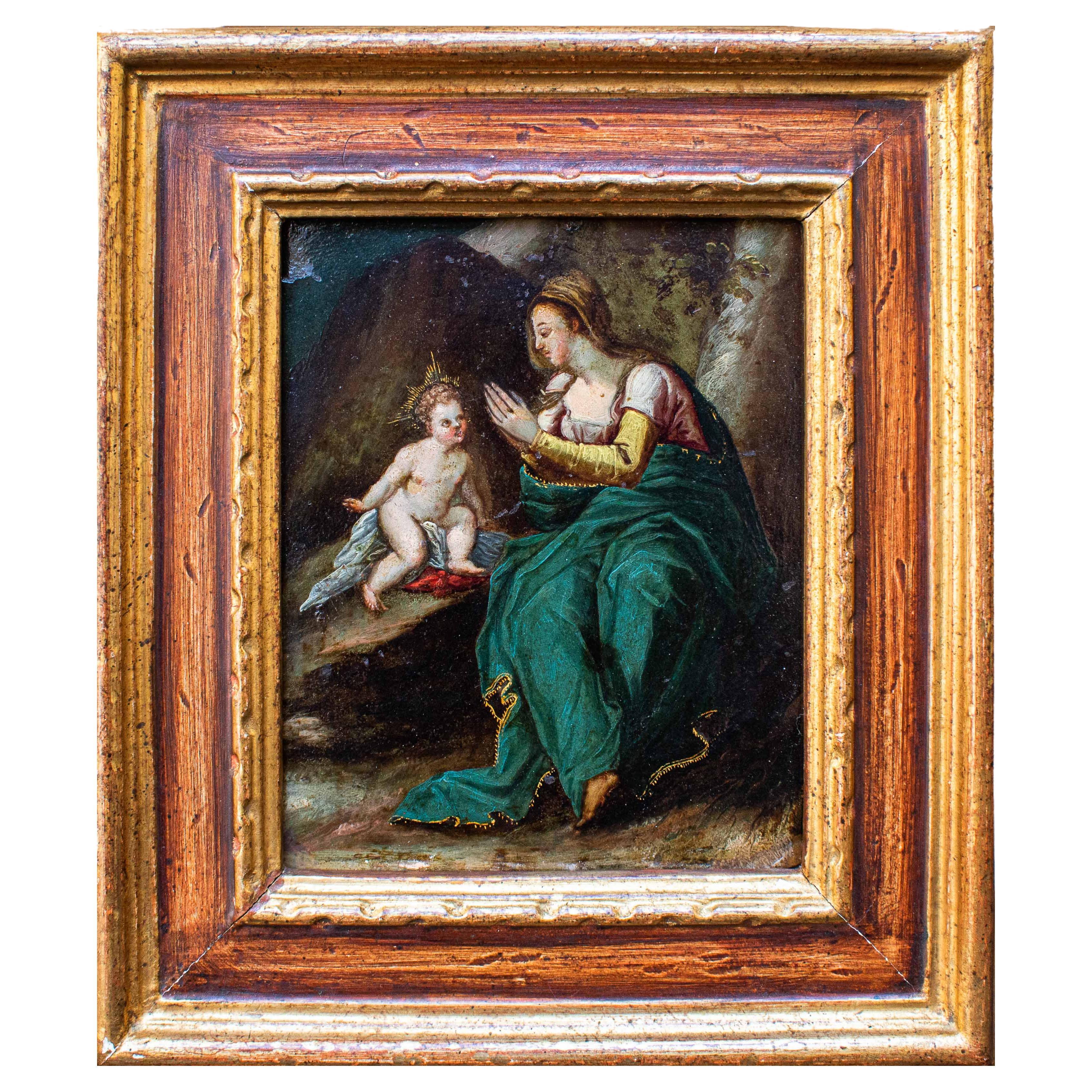 Painting Representing "Alexander the Great and Timoclea", France, 17th ...