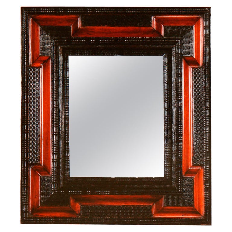 17th Century North European Ebonaised and Fruitwood Mirror For Sale at ...