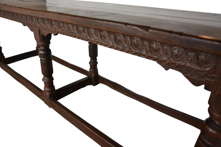17th Century Oak Refectory Table at 1stDibs