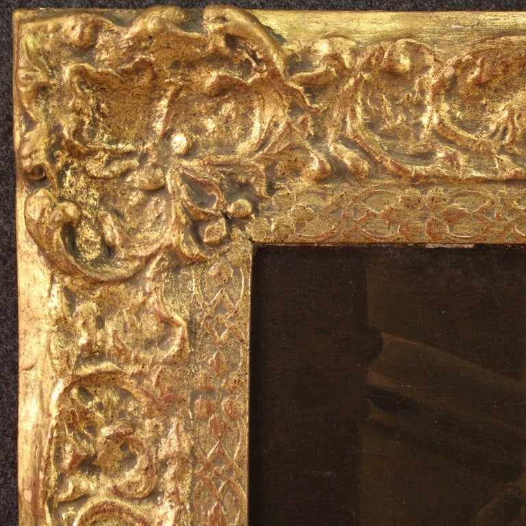 17th Century Oil on Canvas Antique English Painting Still Life with ...