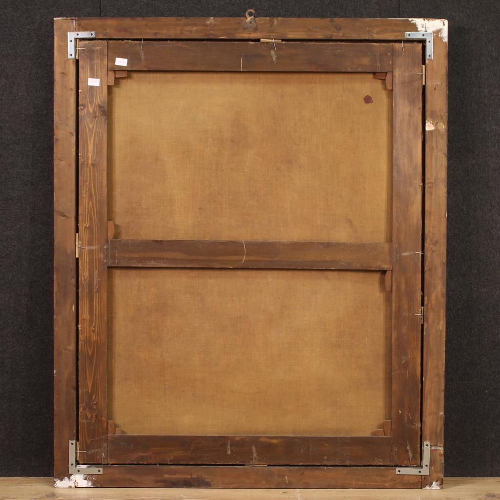 17th Century Oil on Canvas Italian Antique Religious Painting Ecce Homo, 1660 For Sale at 1stDibs