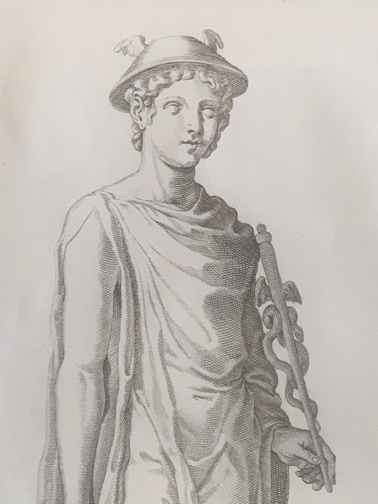 17th Century Old Master Engravings of Roman Statue- Galleria ...