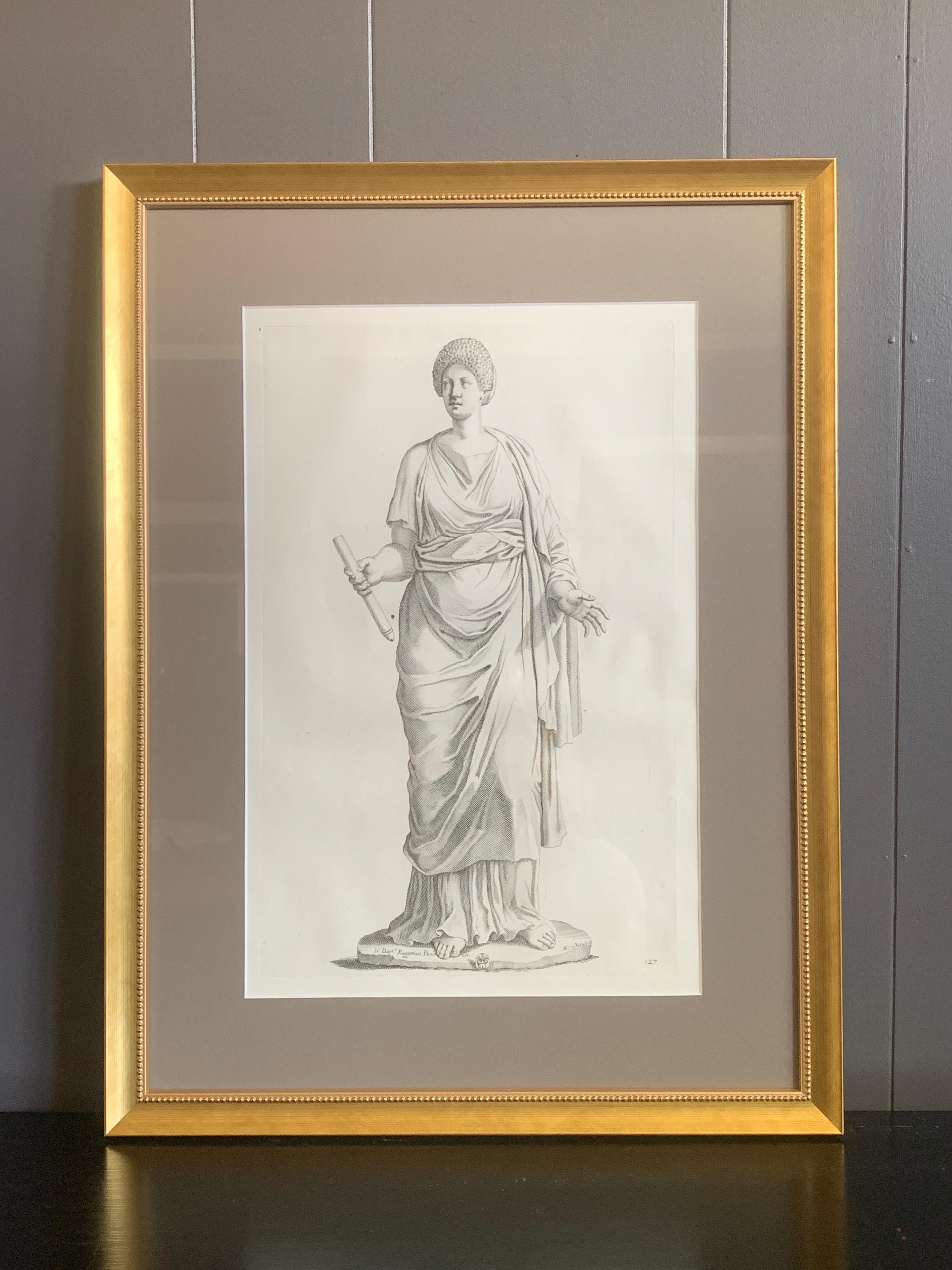 17th Century Old Master Engravings of Roman Statues, Set of Six For ...