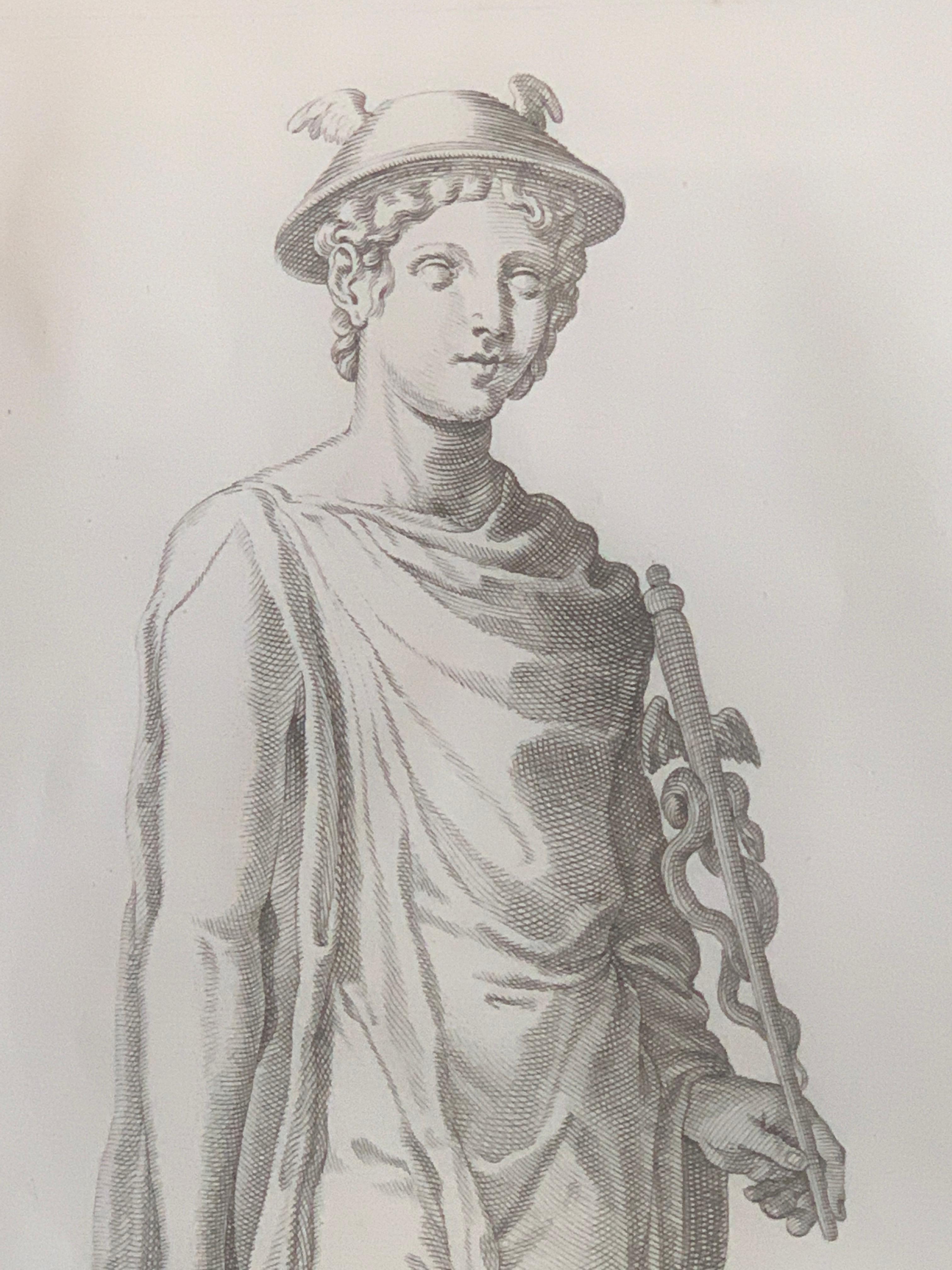 17th Century Old Master Engravings of Roman Statues, Set of Six For ...