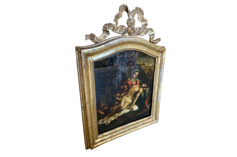 17th Century Painting of the Pieta at 1stDibs