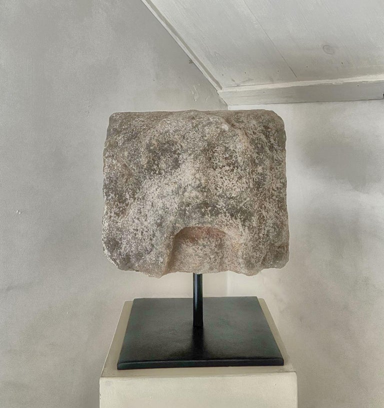 17th Century Sandstone Gargoyle on Stand For Sale at 1stDibs