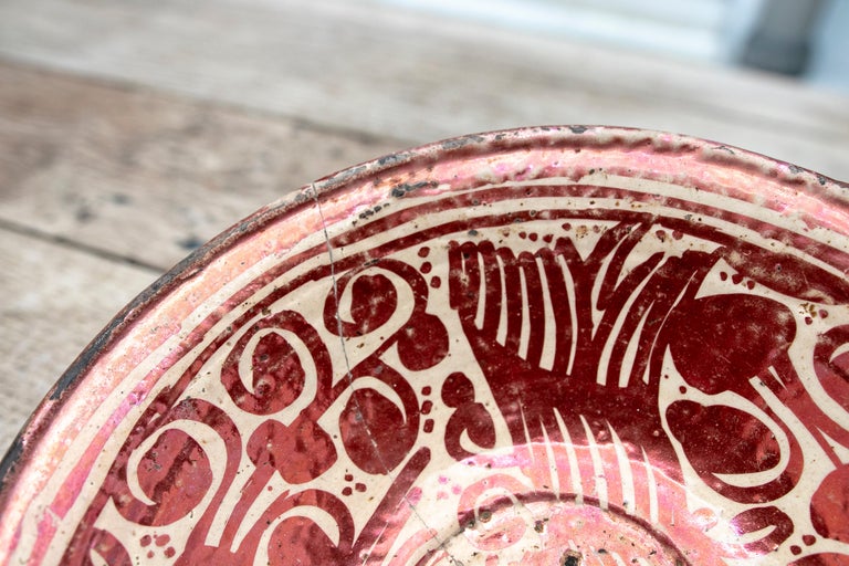 17th Century Spanish Valencian Manises Lusterware Ceramic Plate For ...