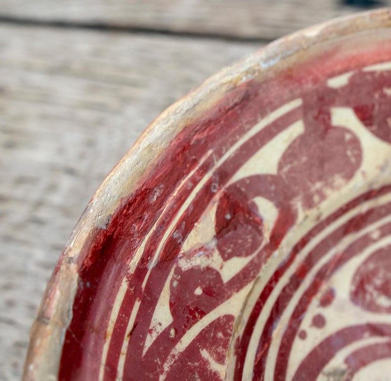 17th Century Spanish Valencian Manises Lusterware Ceramic Plate For ...