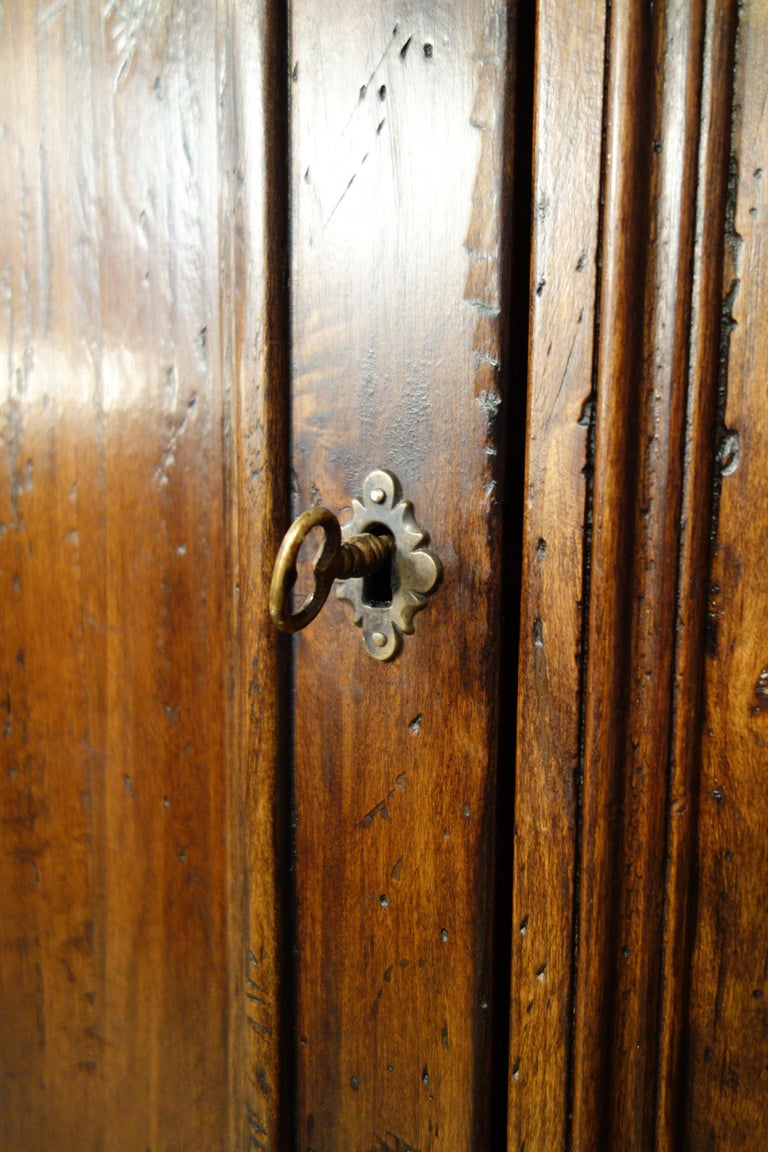 17th C Style Toscano Rustic Old Poplar Credenza Antique Reproduction In ...