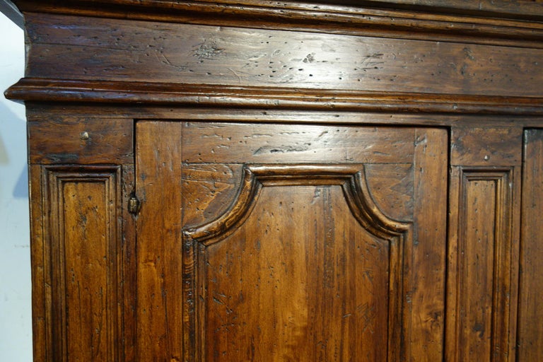 17th C Style Toscano Rustic Old Poplar Credenza Antique Reproduction In ...