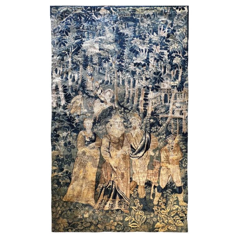 17th Century Tapestry from Flanders, N° 1190 For Sale at 1stDibs