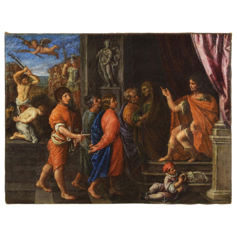 17th Century, The Martyrdom of the Four Crowned Saints by Giuliano ...