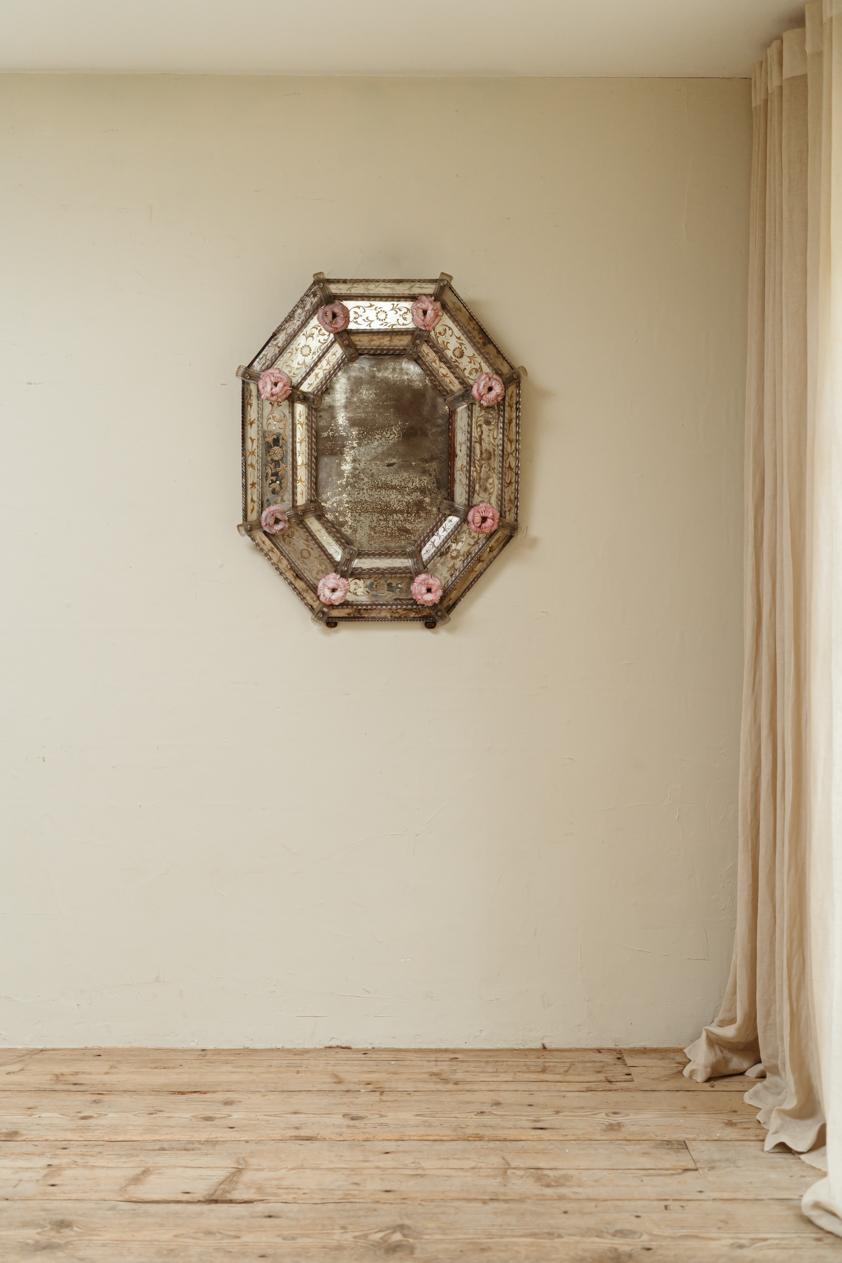 17th Century Venetian Mirror For Sale at 1stDibs