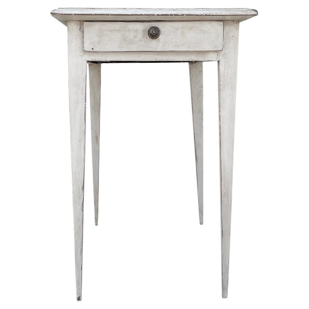 Antique Small French Side Lamp Table For Sale at 1stDibs