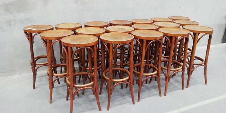 18 bar stools for Kevin E. at 1stDibs