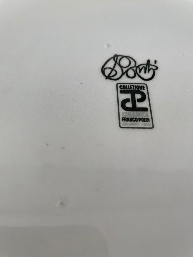 18 Gio Ponti Ceramiche Pozzi Pottery Plates, Italy, 1967 at 1stDibs