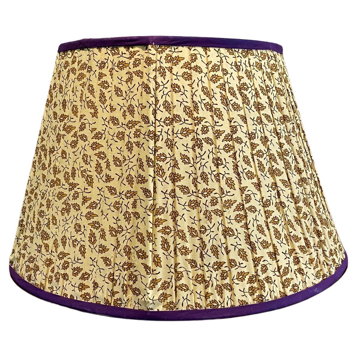 Indian Sari Lampshade with Duplex Fitting For Sale at 1stDibs