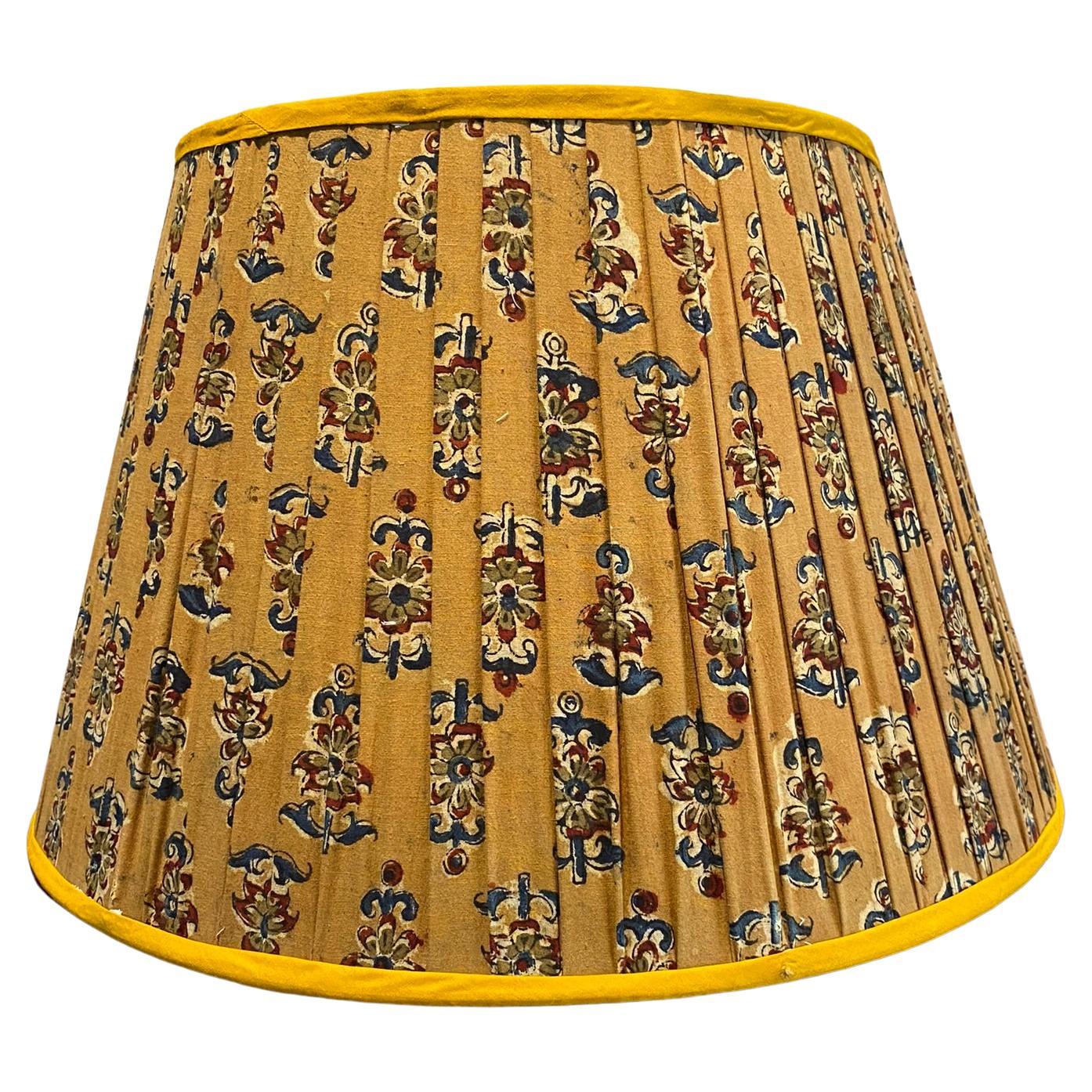 Indian Sari Lampshade with Duplex Fitting For Sale at 1stDibs