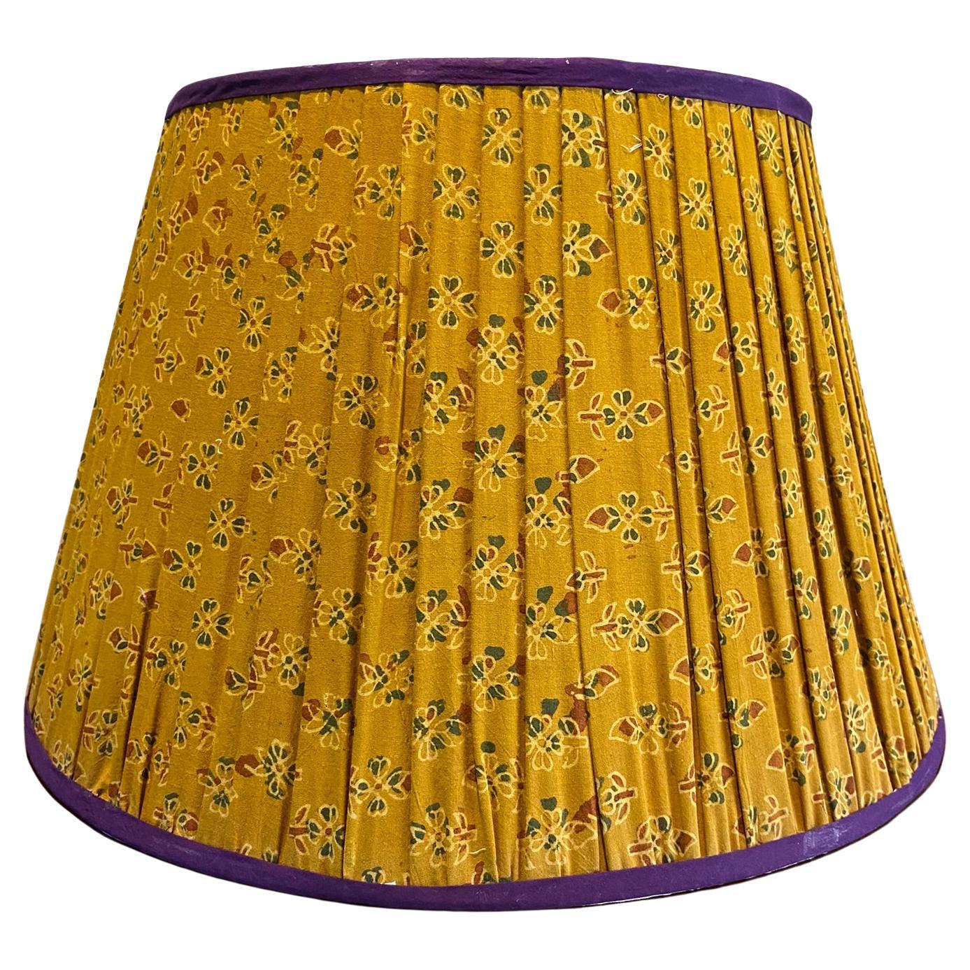 Indian Sari Lampshade with Duplex Fitting For Sale at 1stDibs