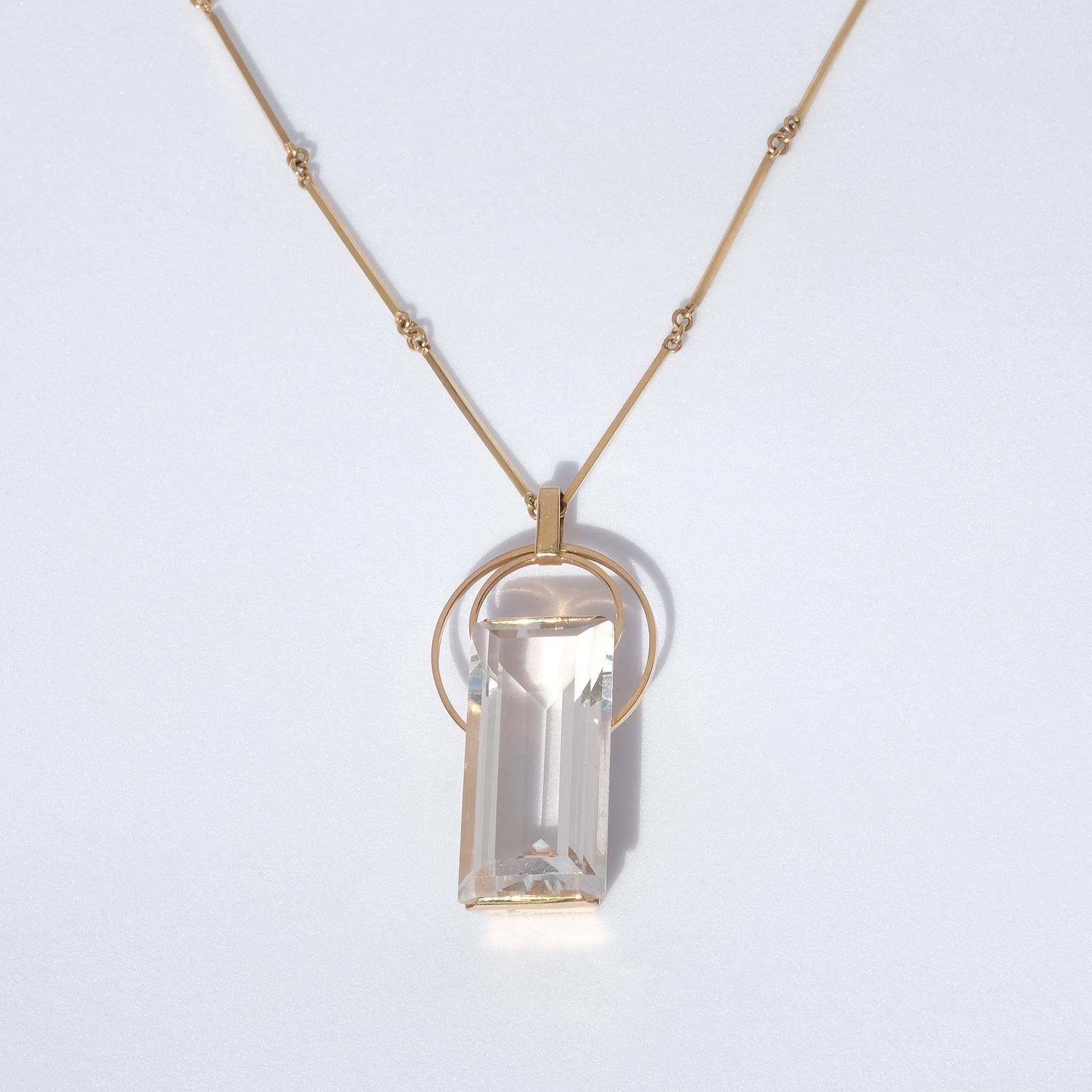 18 K Gold Necklace Made in Stockholm Sweden, 1945 For Sale at 1stDibs ...