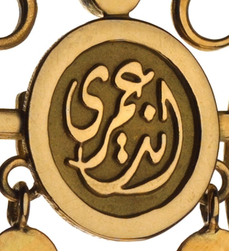 18 Karat Gold, Aquamarine and Diamond Iconic Suma Chandelier Earrings ...