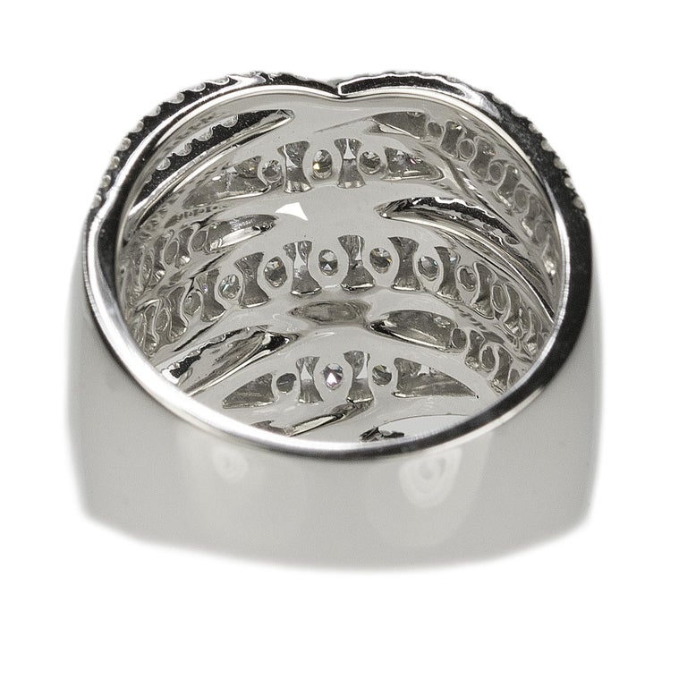 18 Karat Gold Hillberg and Berk Pave Diamond Ring at 1stDibs | hillberg ...