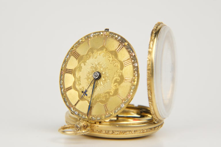 18 Karat Gold Maidstone Watch by Joseph Barling, 19th Century For Sale ...