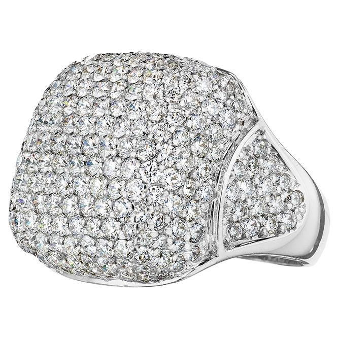 Customizable 18 Karat Hueb Classics Yellow Gold Ring with Vs-Gh ...