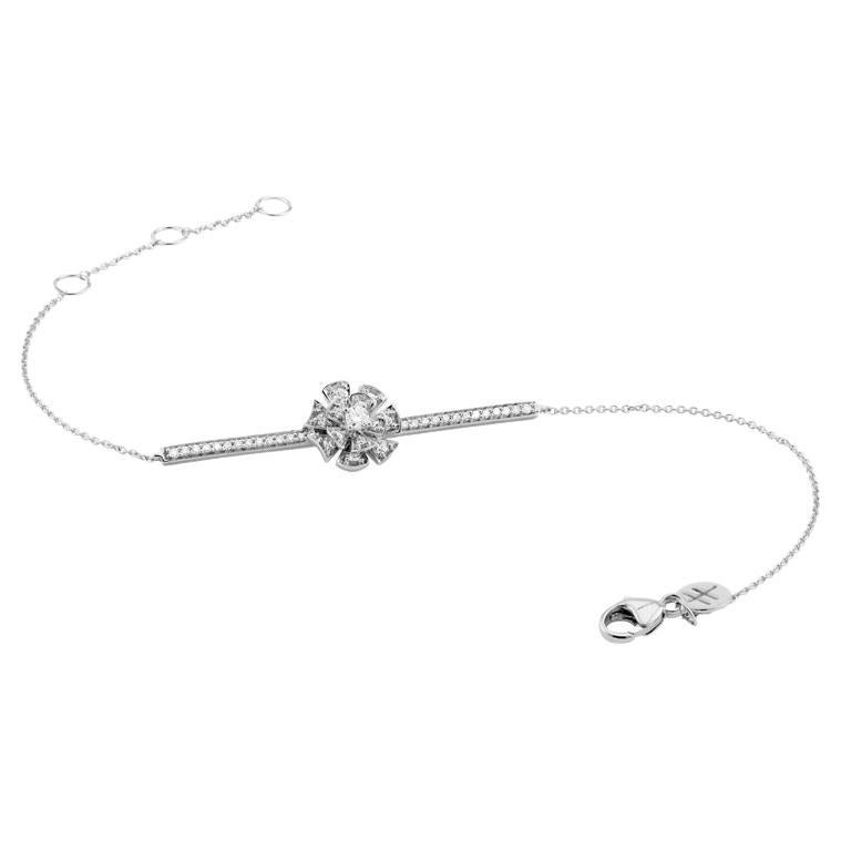 18 Karat Origami White Gold Pendant With Vs Gh Diamonds For Sale At 1stdibs