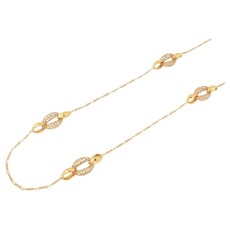 18 Karat Rose Gold Necklace For Sale (Free Shipping) at 1stDibs