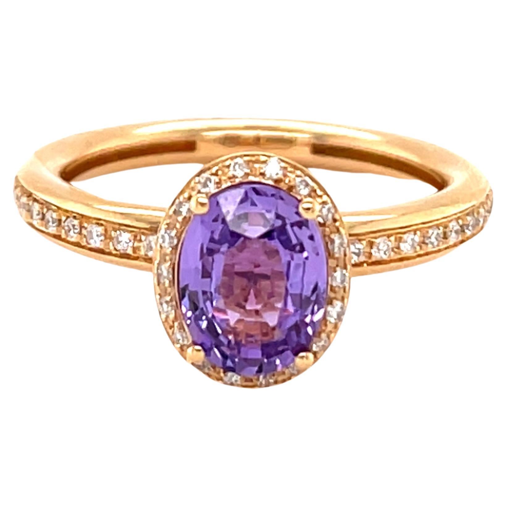 Natural Burmese Jade Rose Gold Cocktail Ring For Sale at 1stDibs